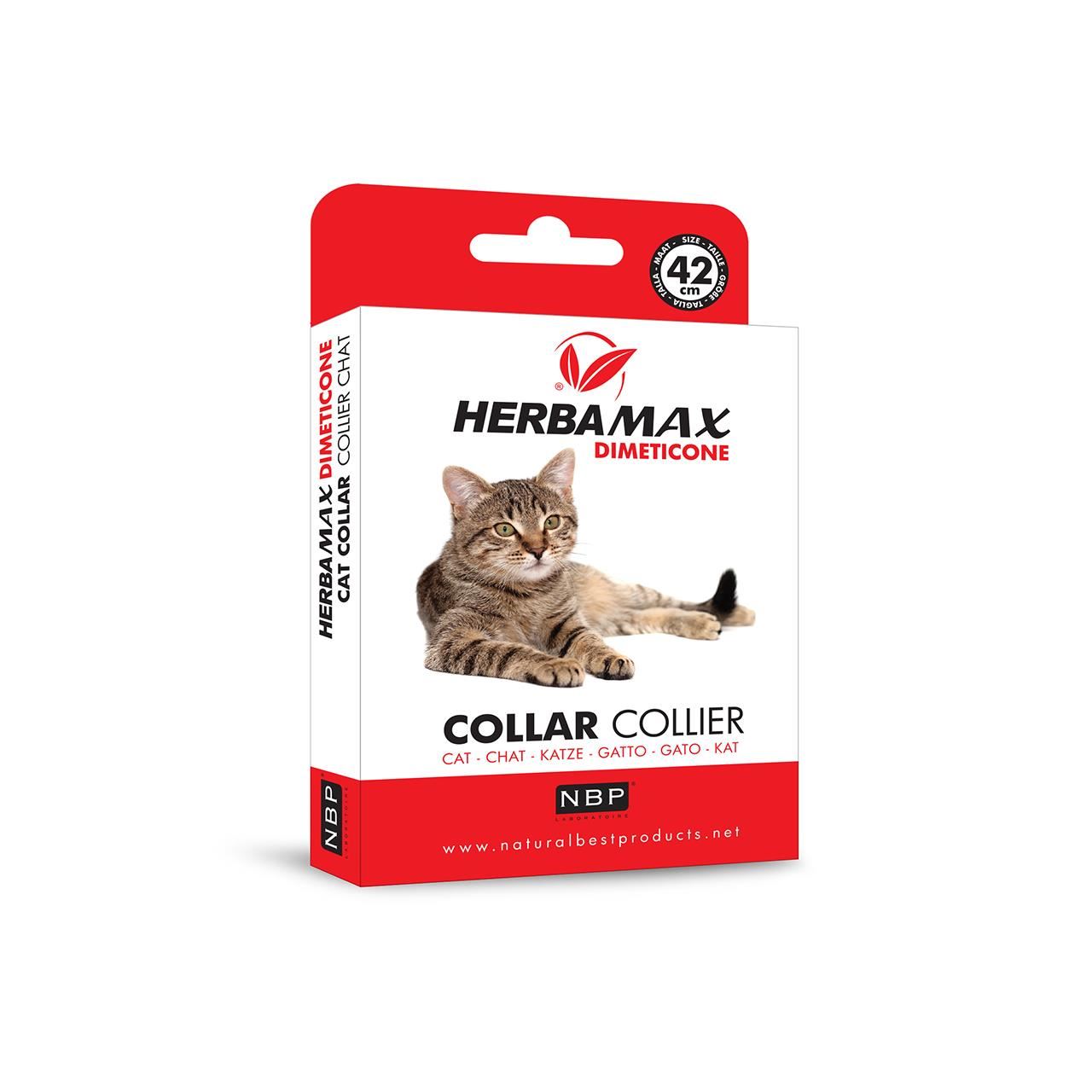 [PROMO] ZGARDA ANTIPARAZITARA CU DIMETICONA PENTRU PISICA MAX HERBA ...