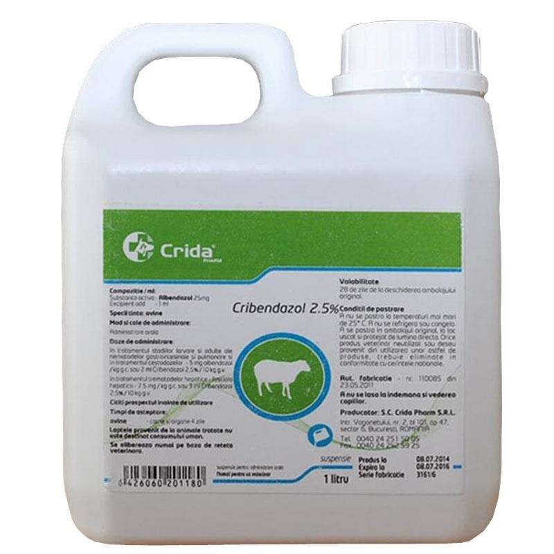 [PROMO] CRIBENDAZOL 2,5% 1L 20+2+2 NEO CAF SPRAY 200ML GRATIS - Biotur